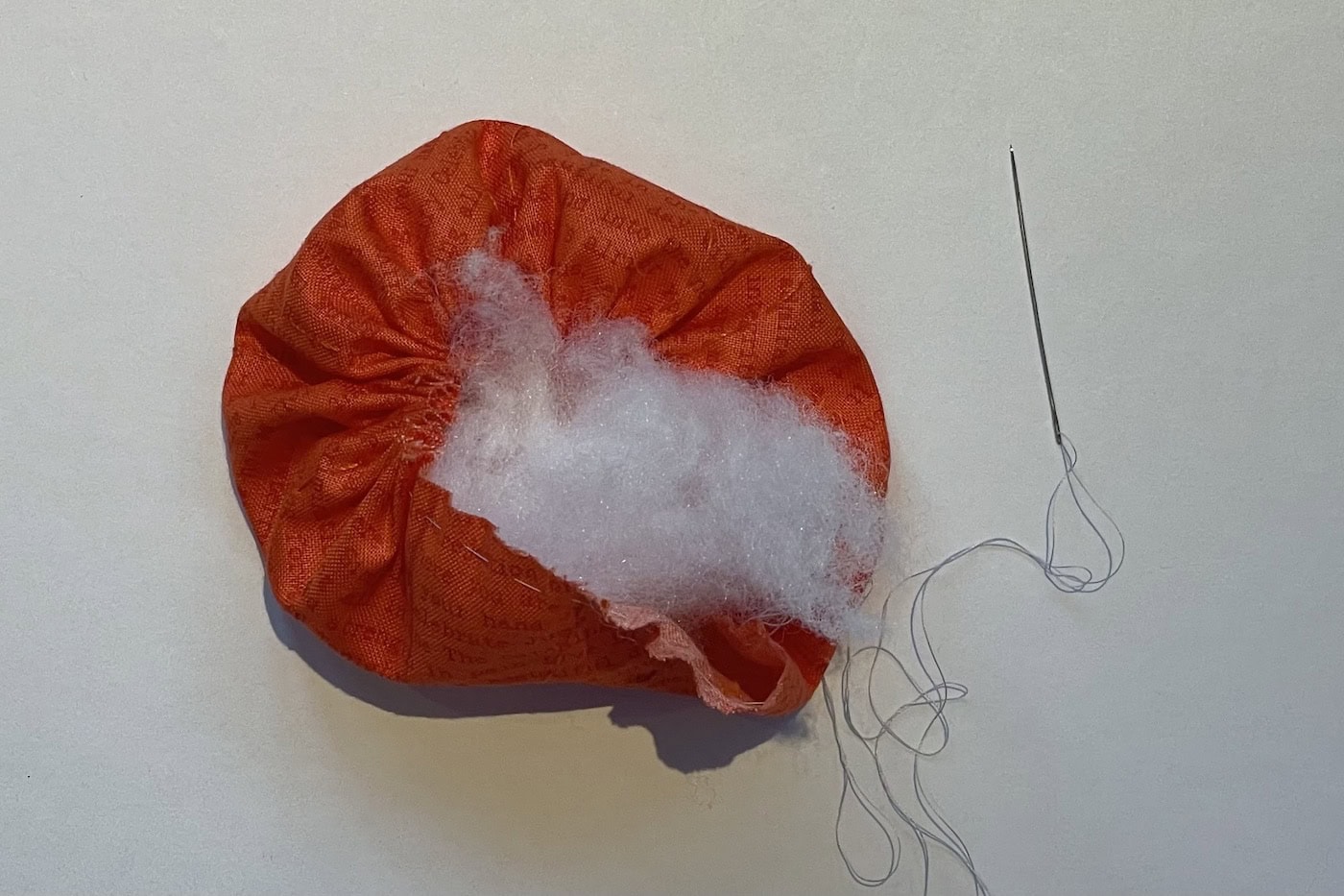 How to Sew a Pumpkin Pincushion - Polka Dot Chair