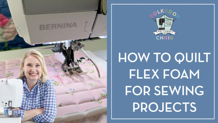 How to Quilt Quarter Inch Foam for Sewing or Quilting Projects - The ...