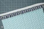 How to Sew a Quilted Box Zip Pouch with Ruffle Details - The Polka Dot ...