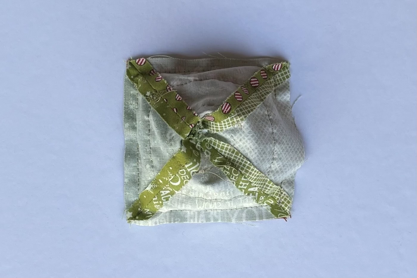 Christmas Tree Pincushion Sewing Pattern - Polka Dot Chair