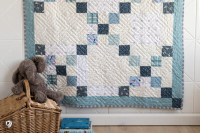 Beginner Friendly Irish Chain Baby Quilt Pattern - The Polka Dot Chair