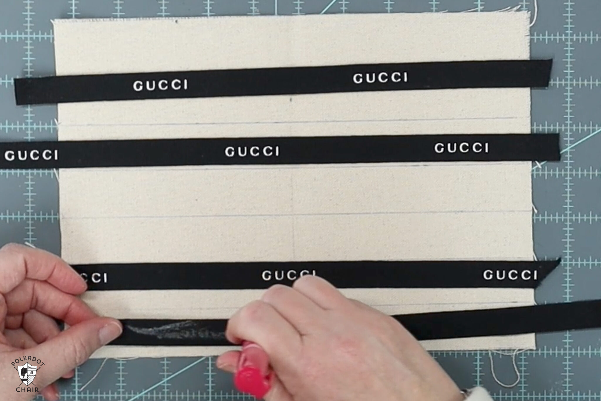 How to Upcycle Designer Ribbon into a Beautiful Zip Pouch; a Sewing ...