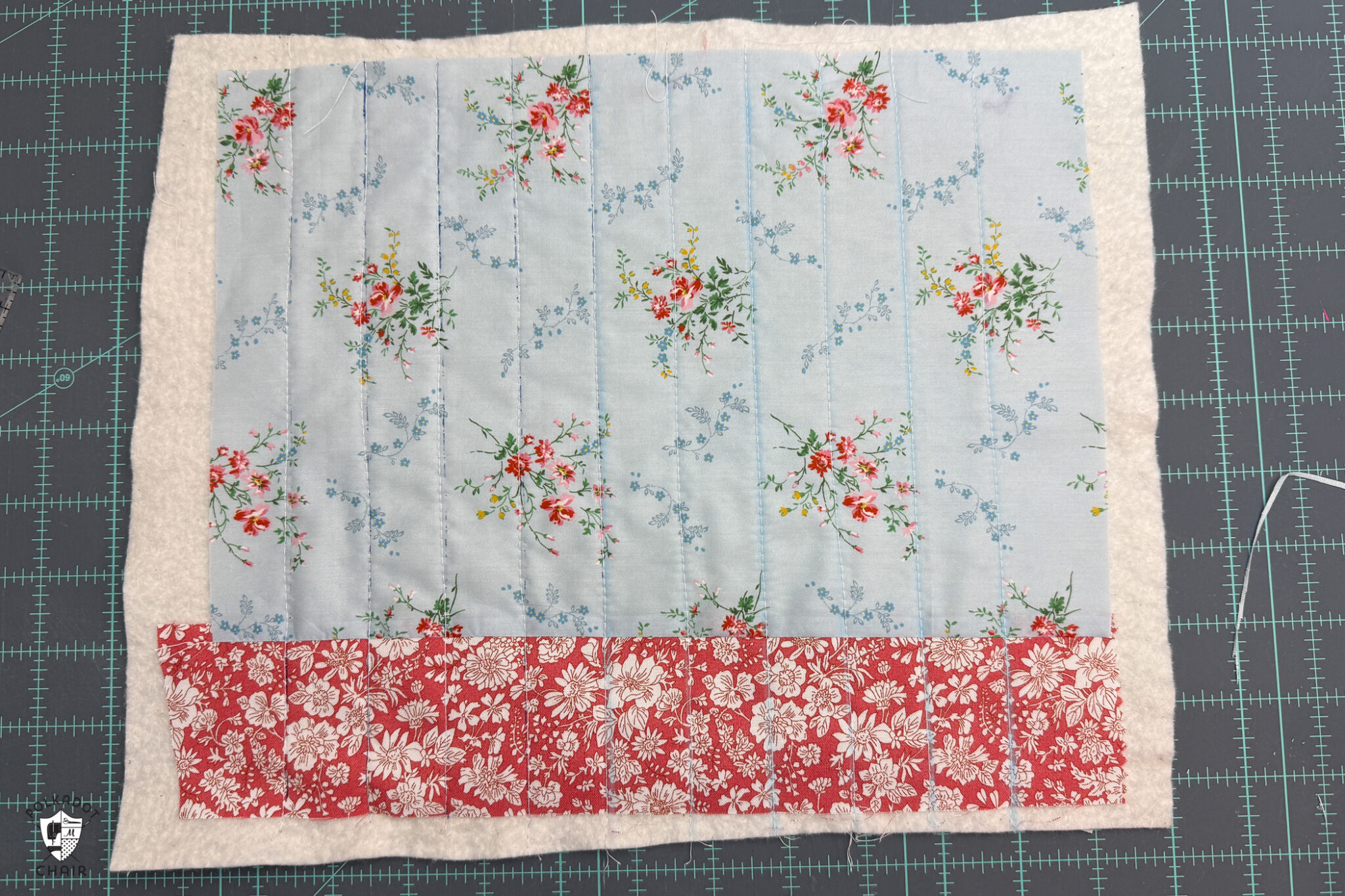 Quilted Liberty Zip Bag Sewing Pattern - The Polka Dot Chair