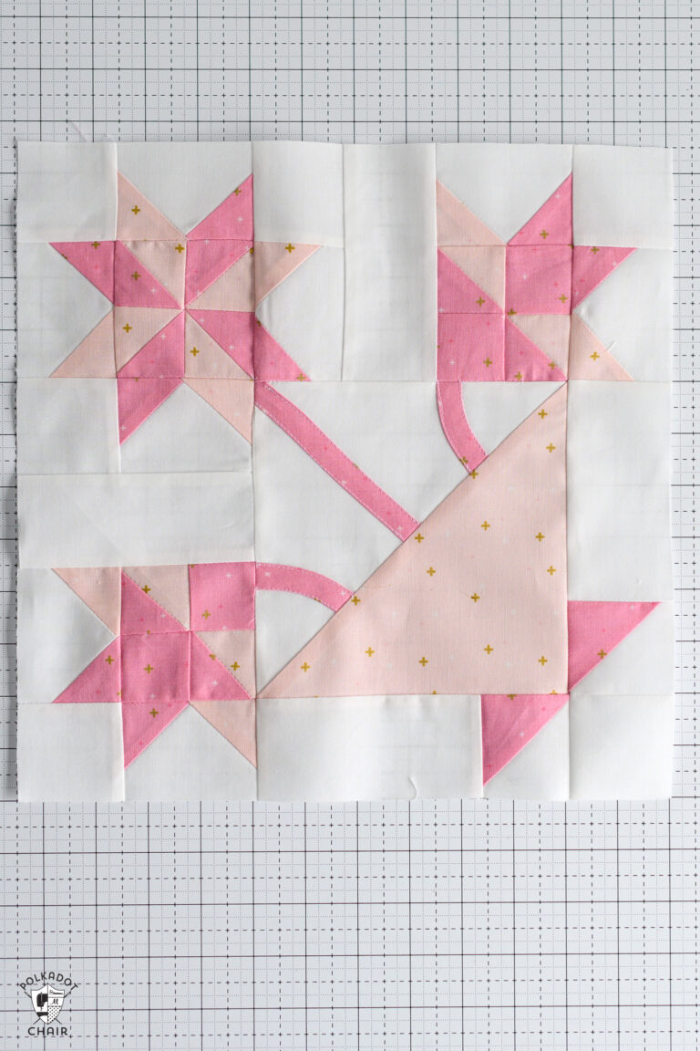 Twelve Inch Basket Quilt Block Pattern; A Step By Step Guide - The ...