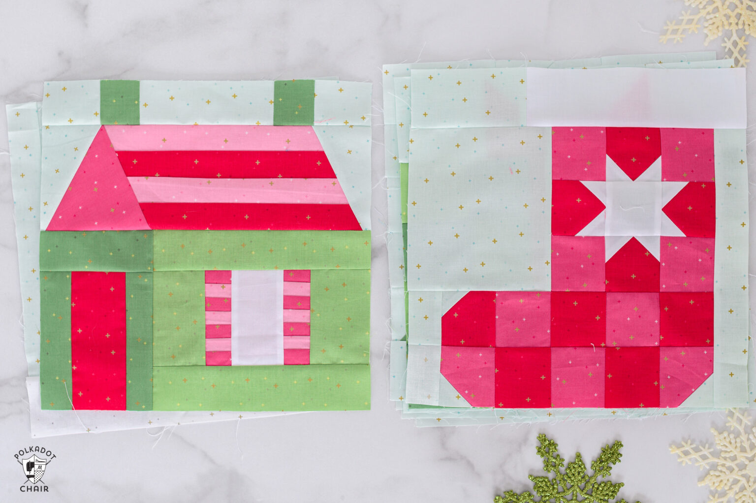 Santa's Stocking Quilt Block for Santa's Sampler Quilt Along - The ...